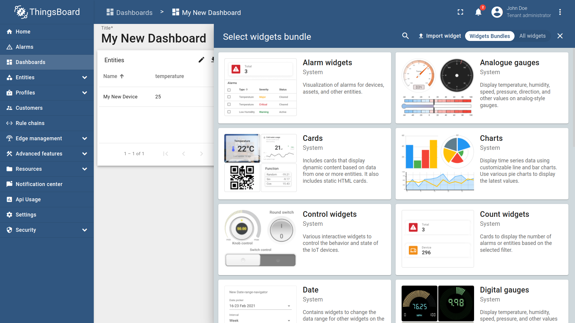 Getting started with ThingsBoard Edge | ThingsBoard Edge