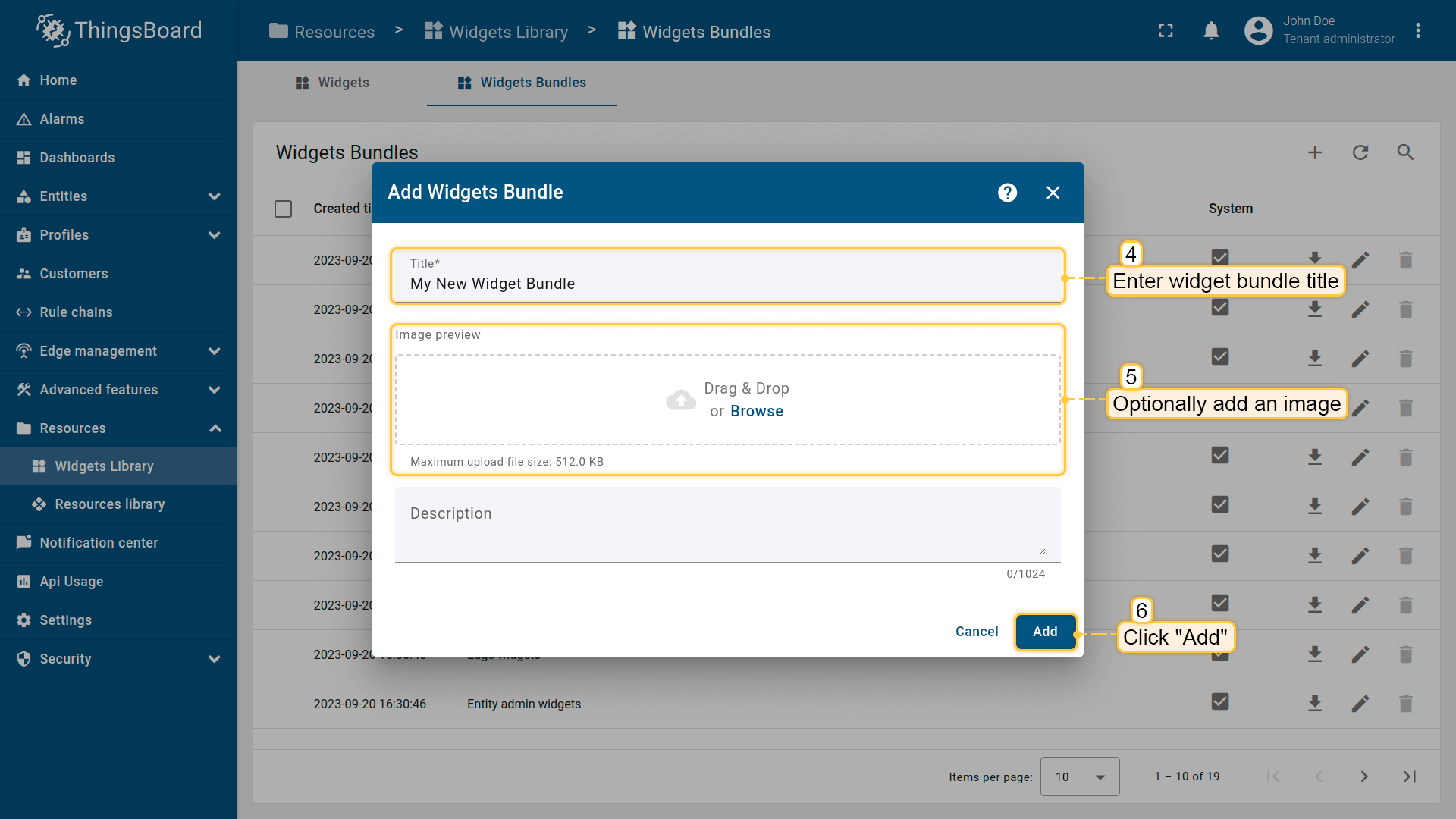 Widgets Library | ThingsBoard Community Edition